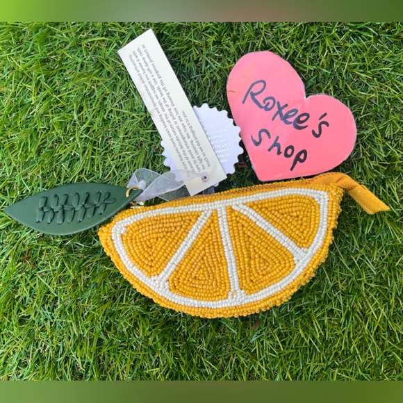 Bags | Beaded Lemon Coin Pouch Viral Tiktok | Poshmark